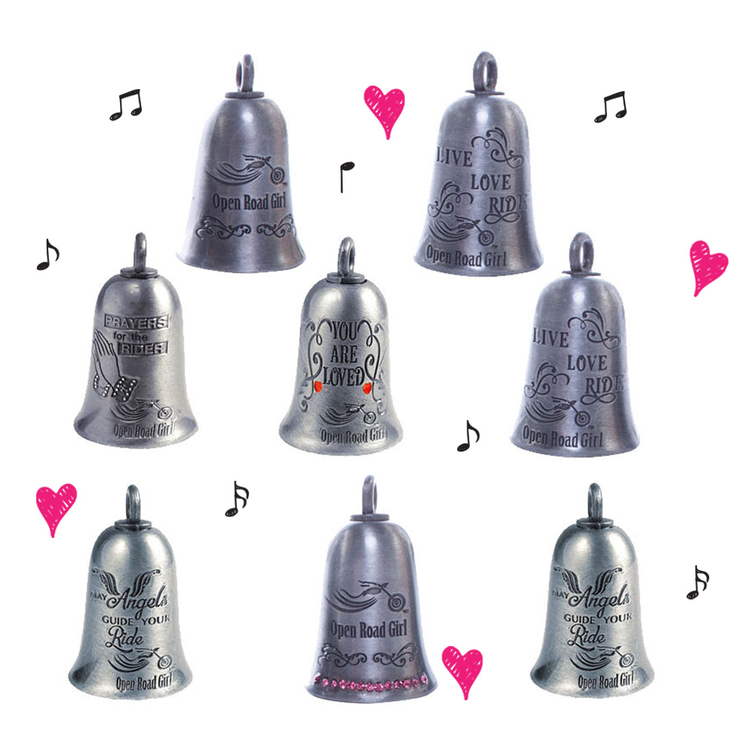 Open Road Girl Motorcycle Bells
